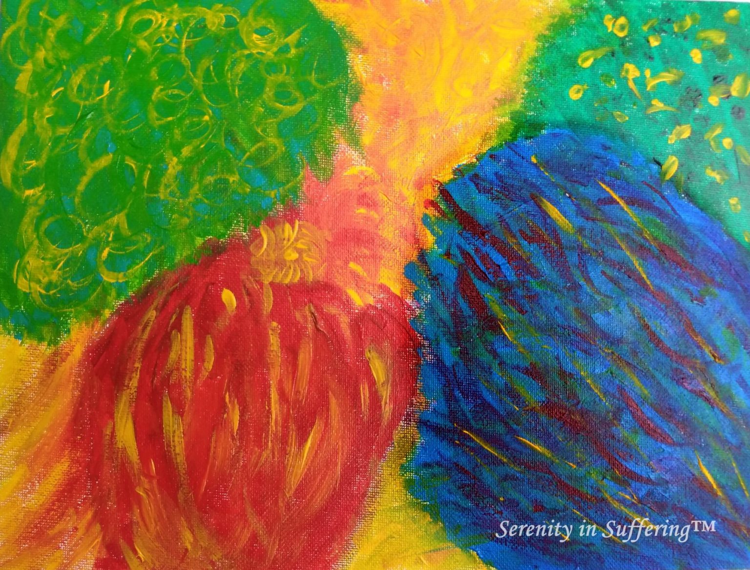 Explore Your Emotions Through Art - Serenity in Suffering